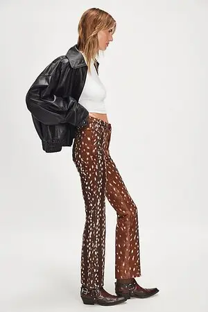 Wrangler Printed Bootcut Jeans
