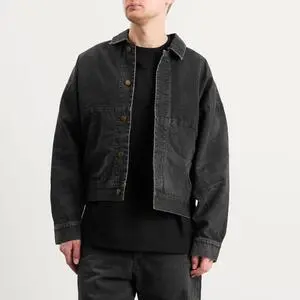 Fear Of God Canvas Utility Shirt Jacket - Washed Black