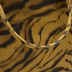 GANNI Xxl Tiger Print Shopper