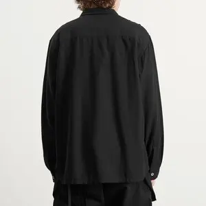 Rick Owens Jumbo Overshirt - Black