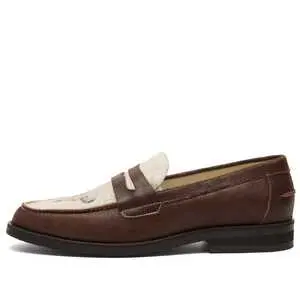Duke + Dexter Contrast Stitching Loafers