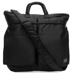 PORTER-YOSHIDA & CO Tanker 2-way Helmet Bag - Black