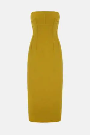 EMILIA WICKSTEAD Zenovia Dress Birdseye Suiting