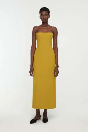EMILIA WICKSTEAD Zenovia Dress Birdseye Suiting
