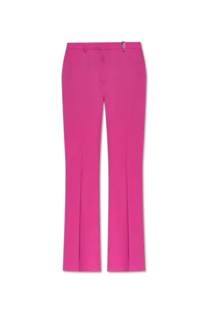 Versace Wool Pleated Trousers