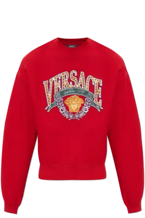 Versace Sequin-embellished Sweatshirt
