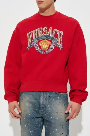 Versace Sequin-embellished Sweatshirt