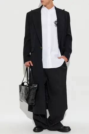 Balmain Wool Overcoat