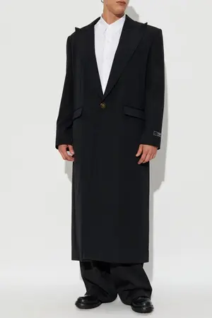 Balmain Wool Overcoat