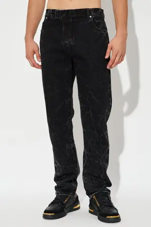 Balmain Vintage Effect Jeans