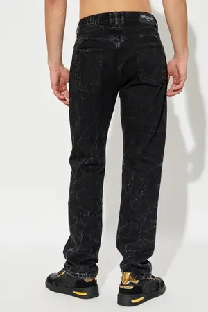 Balmain Vintage Effect Jeans