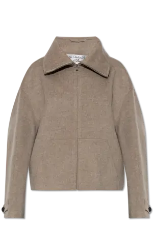 Acne Studios Wool-cashmere Blend Jacket - Grey