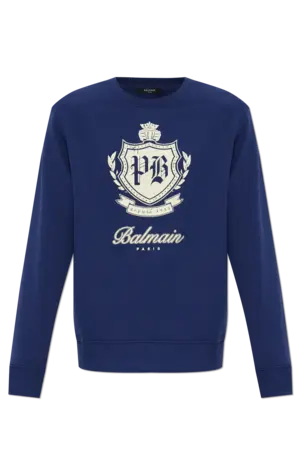 Balmain Sweatshirt With Printed Logo