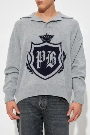 Balmain Sweater With Logo