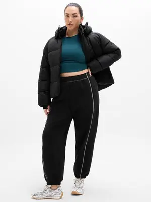 Athleta Stratus Puffer Jacket - Black