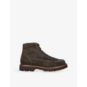 Brunello Cucinelli Contrast Stitching Boots For Men