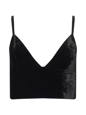 L'Agence Aislin Velvet Bralette