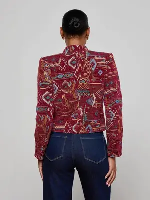L'Agence Asha Jacquard Jacket