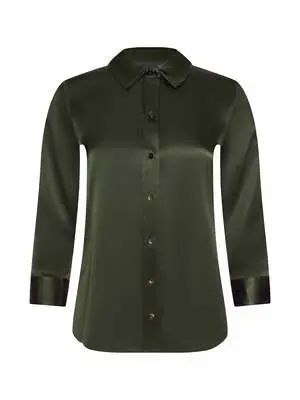 L'Agence Dani Silk Blouse Top