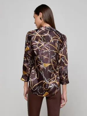 L'Agence Dani Silk Blouse