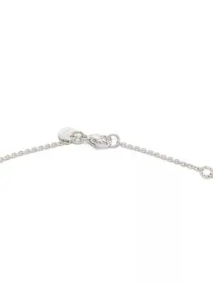 SHAUN LEANE Rose Thorn Single Drop Pendant Necklace - Silver