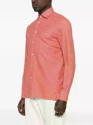 Kiton Checked Shirt
