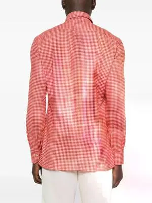 Kiton Checked Shirt