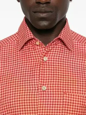 Kiton Checked Shirt