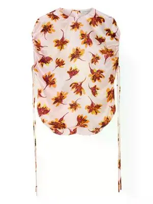 LEE MATHEWS Franz Floral-print Top