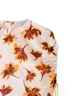 LEE MATHEWS Franz Floral-print Top