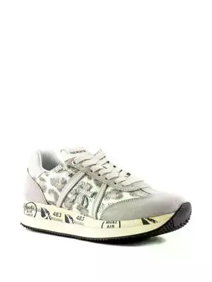 Premiata Connie Leopard-print Sneakers