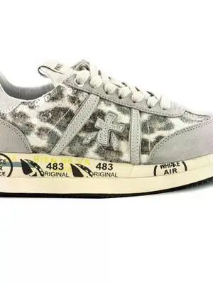 Premiata Connie Leopard-print Sneakers