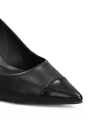 ANDREA CARRANO 70mm Leather Slingback Pumps