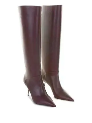 Casadei 80mm Pointed-toe Boots