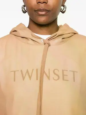 TWINSET Logo-detail Hoodie