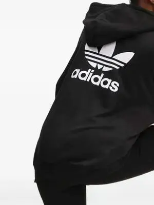 Adidas Logo-embroidered Hoodie