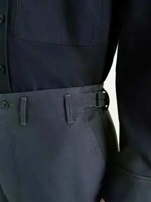 LEMAIRE Adjustable-waist Trousers - Blue