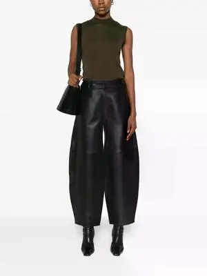 Co Collection Paneled Wide Leg Trousers