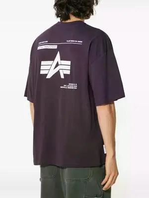 Alpha Industries Logo Code Printed T-shirt