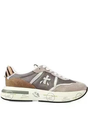 Premiata Cassie Lace-up Sneakers - Neutrals