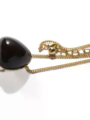 Miu Miu Ball-pendant Necklace - Brown