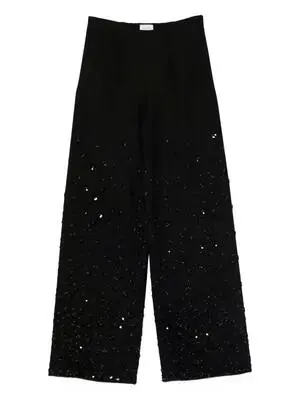 Seductive Sequin-embellished Trousers