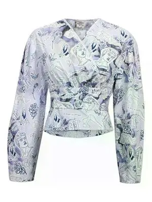 Baum Und Pferdgarten Printed Blouses