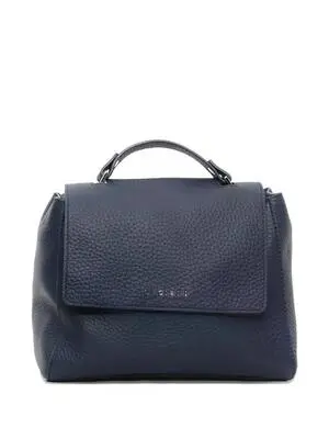ORTIGNI Flap-closure Leather Shoulder Bag