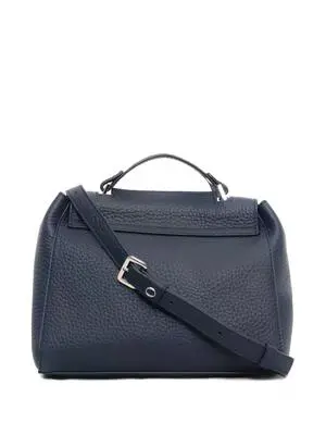 ORTIGNI Flap-closure Leather Shoulder Bag