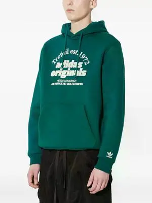 Adidas Logo-print Hoodie
