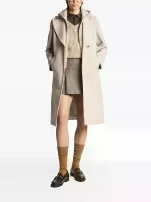 FAY Layered Hooded Coat
