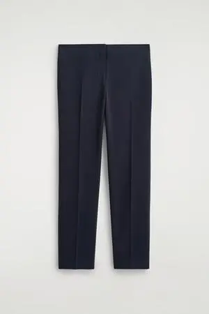 COS Straight Leg Wool Trousers