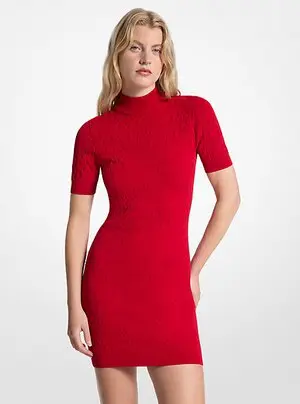 Michael Kors Mock Neck Dresses
