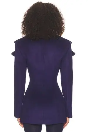 HELSA Dramatic Collar Pea Coat
